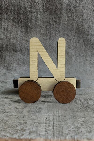 SaltanArt Name Writable Letter Train Letter A with Wooden, Magnet and ...