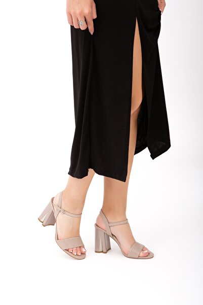 Tamer Tanca Sandale cu toc din piele naturală pentru femei 889 840 Bn ...