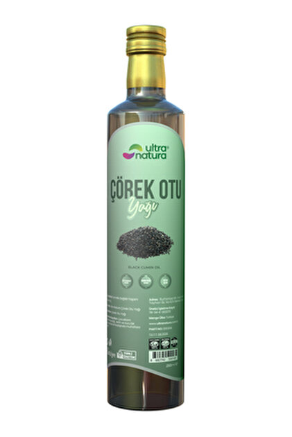 Noura Natural Organik Çörekotu Yağı 250 ML - %100 Saf - Yerli Tohum ...