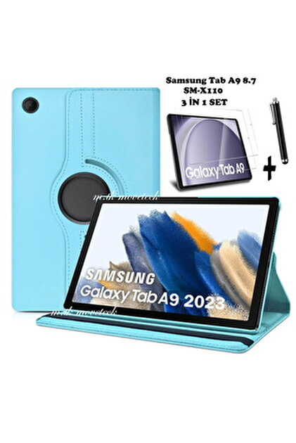 m.tk moveteck Samsung Galaxy Tab A11/A9 8.7 inç Kılıf 360 Dönebilen ...