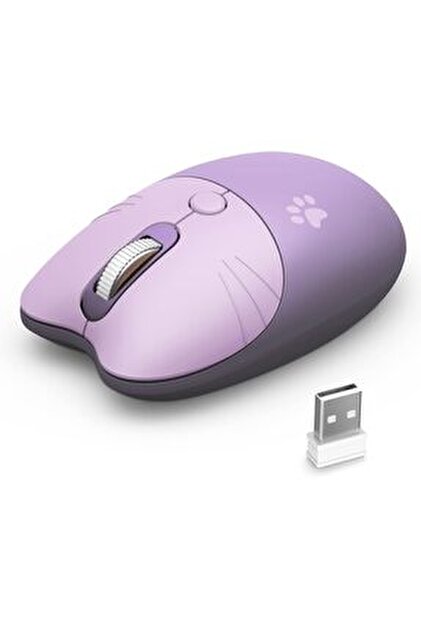 Coverzone Mofii Wireless Mouse Kedi Tasarım Kablosuz Bilgisayar ...