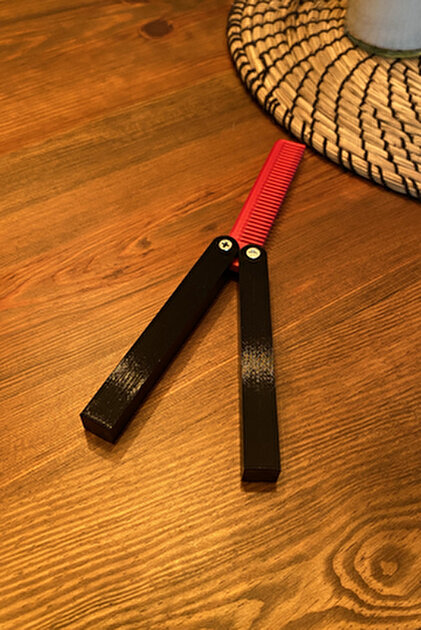 Kazanova Design Kelebek Sallama Hareketli Tarak (12 CM) - Fiyatı, Yorumları