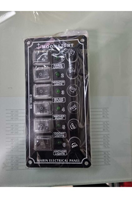 MOONLİGHT SWİTCH PANEL 12/24V - 1