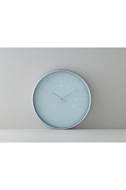 grey stone wall clock