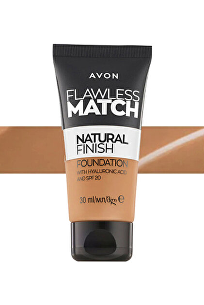 Avon Flawless Match Natural Likit Fondöten Spf20 30 Ml. Sun Beige 320G ...