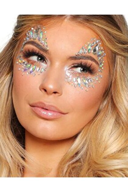 Airbrush Tattoo Face Sticker Yapışkanlı Yüz Taşı Yüz Süsleme Taşları ...