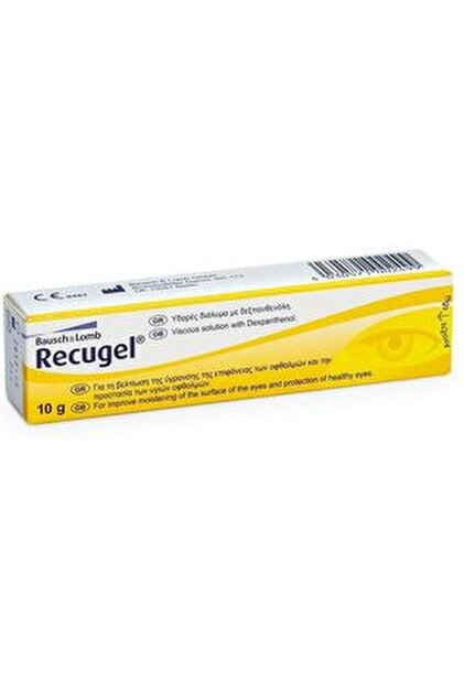 Bausch & Lomb Recugel Göz Jeli 10 gr - Fiyatı, Yorumları