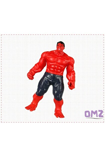 avengers red hulk toys