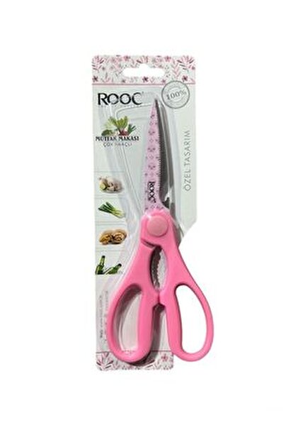 Rooc Çok Amaçlı özel tasarım Mutfak Makası & Pembe - Fiyatı, Yorumları