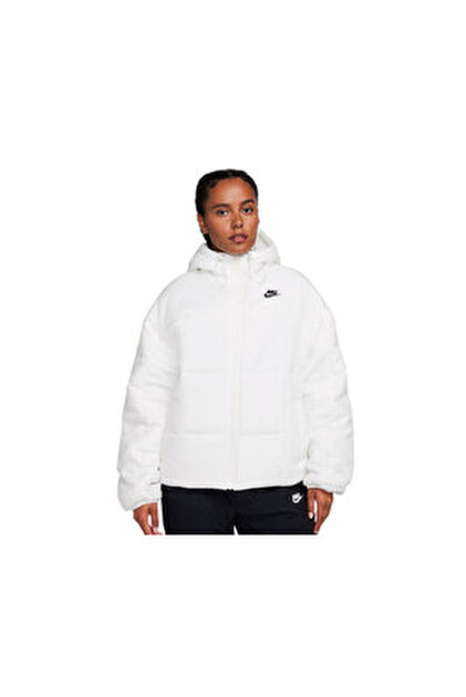 Nike Kadın Günlük Mont W Nsw Esstl Thrmr Clsc Puffer FB7672-133 Beyaz ...