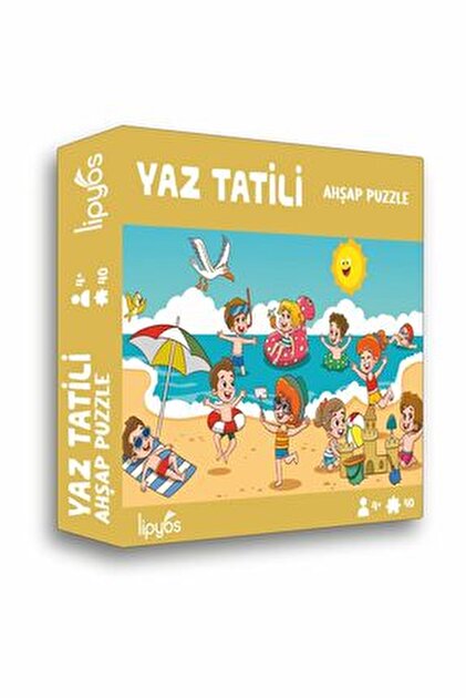 LİPYOS Deniz Ve Tatil Çocuklar Için 54 Parça Ahşap Puzzle - Fiyatı ...