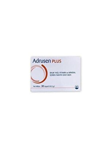 Adrusen Plus Balık Yağı Vitamin Takviye Edici 30 Kapsül - Fiyatı, Yorumları