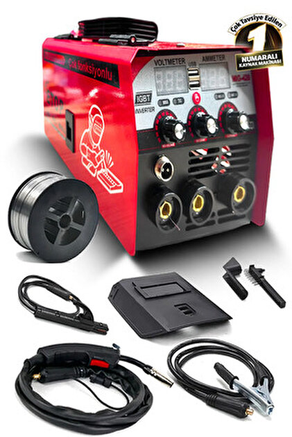 BÖHRER MİG + TİG + 200 AMPER MMA YENİ NESİL PFC 3 Ü BİR ARADA ...