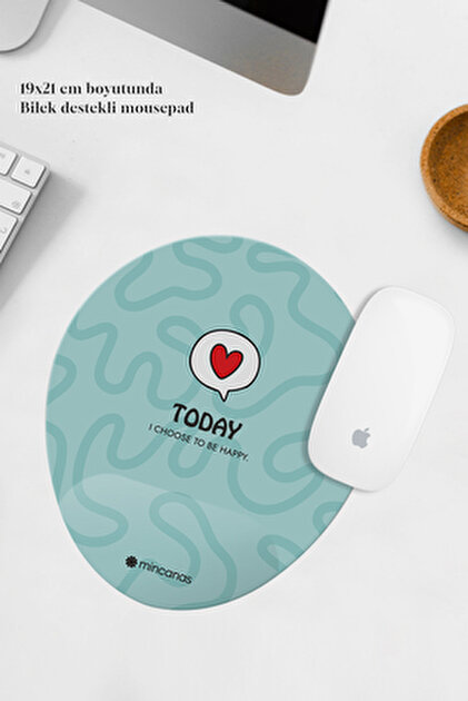Mincanas Renkli Bilek Destekli Oval Mouse Pad Mouse Altlığı - Fiyatı ...