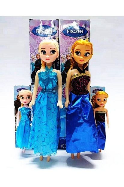 Genel Markalar Karlar Ülkesi Elsa Ve Anna 4lü Et Bebek Set - 3 Genel Markalar Karlar Ülkesi Elsa Ve Anna 4lü Et Bebek Set - 3