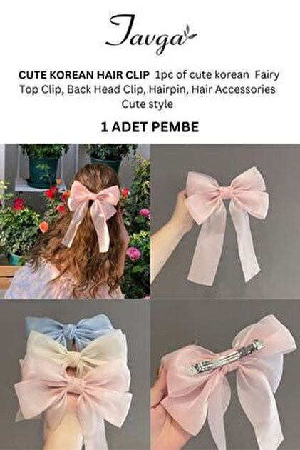 TAVGA Fairy Back Head Korean Hair Pin Saç Tokası - Fiyatı, Yorumları