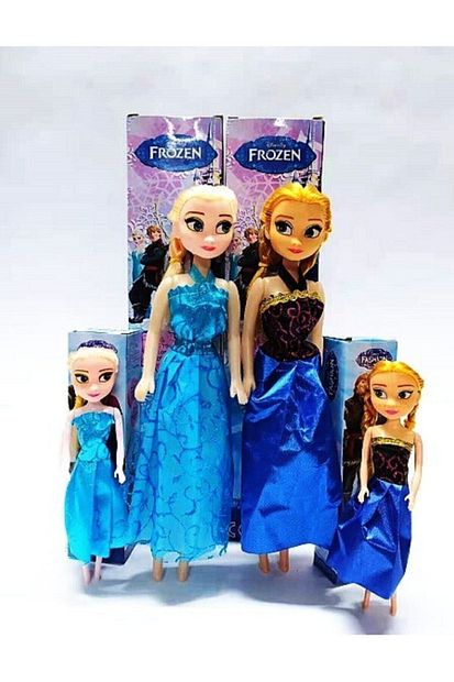 Genel Markalar Karlar Ülkesi Elsa Ve Anna 4lü Et Bebek Set - 2 Genel Markalar Karlar Ülkesi Elsa Ve Anna 4lü Et Bebek Set - 2