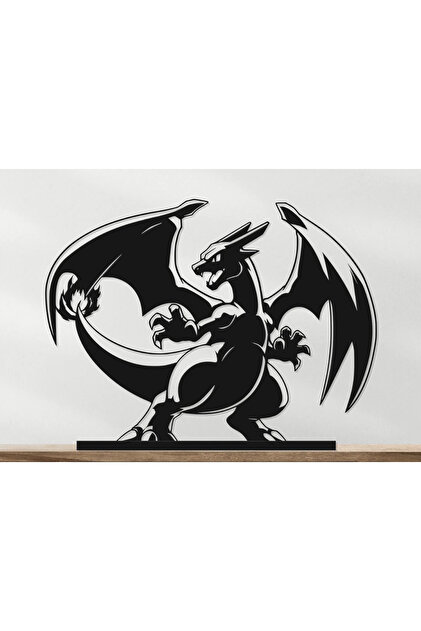 charizard face silhouette