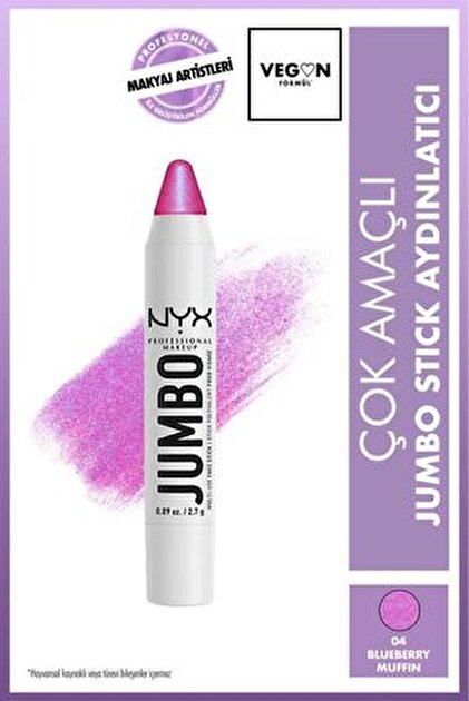 NYX Professional Makeup Jumbo Face Stick | Çok Amaçlı Stick Aydınlatıcı ...
