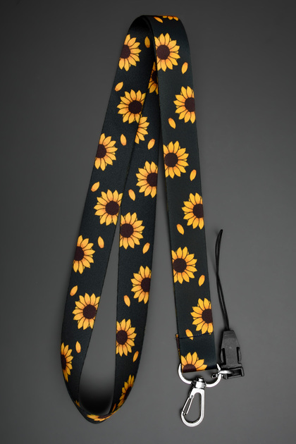 sunflower neck strap