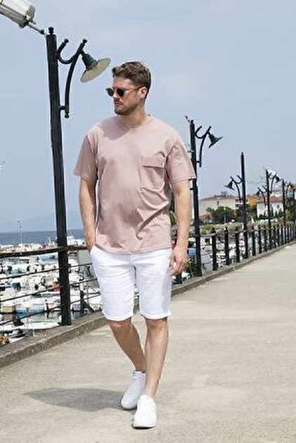 Buratti % 100 Pamuk Relaxed Fit Bisiklet Yaka T Shirt Erkek T Shirt ...