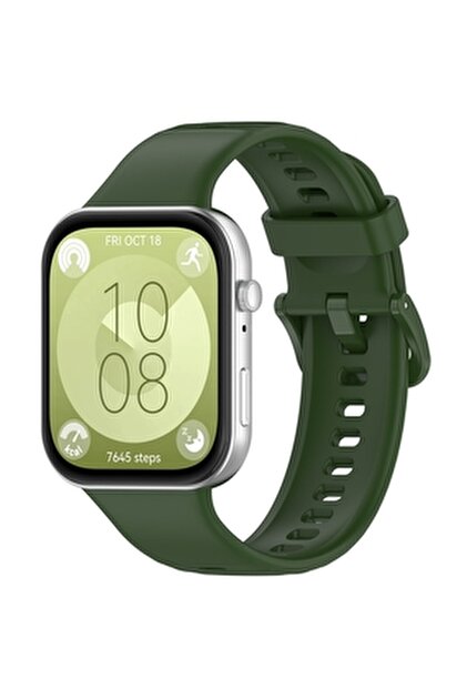 Fibaks Huawei Watch Fit 3/4/4 Pro/5 Uyumlu Renkli A Kalite Kordon Kayış ...