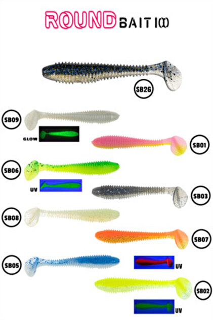 Fujin Round Bait 10cm 7.5gr Silikon Balık 3 Adet SB02 - Fiyatı, Yorumları