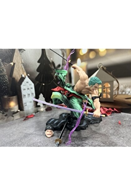 Mihristore Zoro Figür Anime One Piece Roronoa Zoro Figürü 17 Cm ...