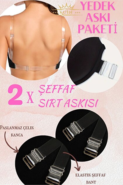 clear bra back strap replacement