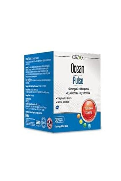 Ocean Pulse Balık Yağı 30 Kapsül - Fiyatı, Yorumları