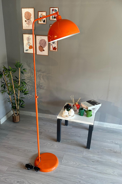 ARTILED Turuncu Lambader Hareketli Başlık Modern Dekoratif Metal Oturma ...