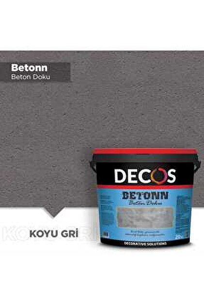 DECOS Betonn - Beton Efektli Italyan Sıva - Fiyatı, Yorumları