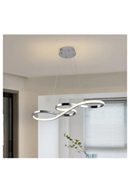 Lambadar Bacco Model Modern Sarkıt Led Beyaz Işık Ultra Power Led Avize ...