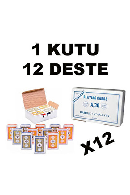 BULDUK Oyun Kağıdı İskambil Kağıdı 52 Pişti Kağıdı Poker Batak Tek ...