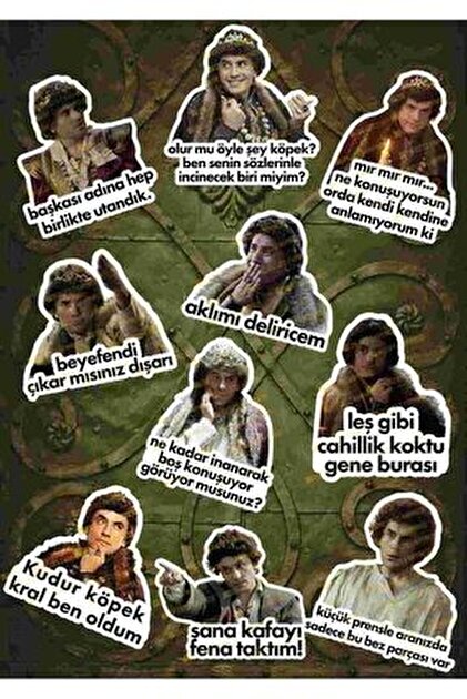 MS Major Selection Prens Dizisi Sticker Set Telefon Laptop Notebook ...