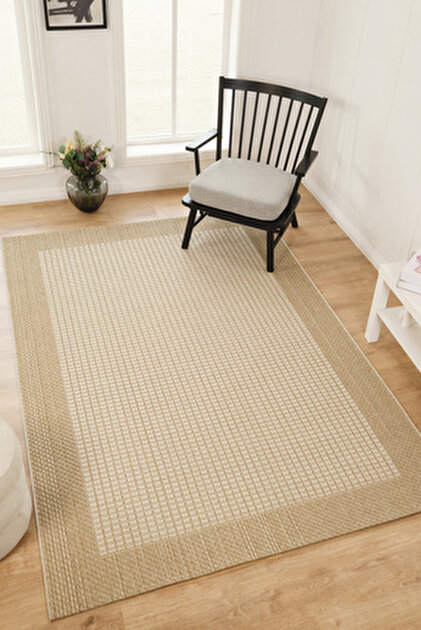 venucci home & living Larin Modern Sisal Jüt Toz Vermez Balkon Bahçe ...