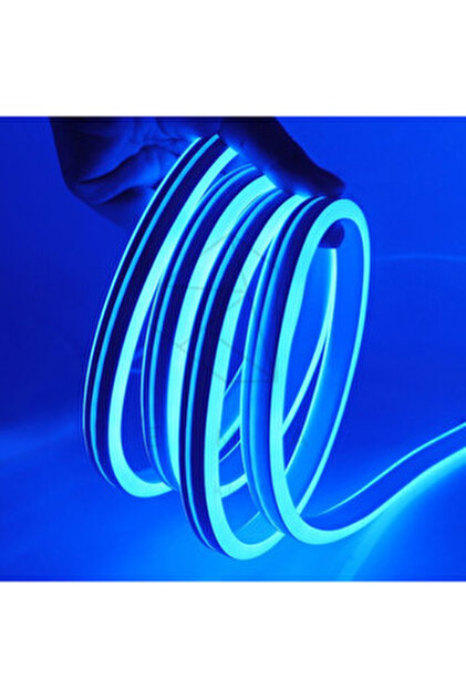 Ema Dükkan 50 Metre Beyaz 220 Volt Neon Led Tak Çalıştır Esnek Şerit ...