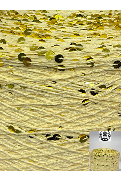 gold sequin string