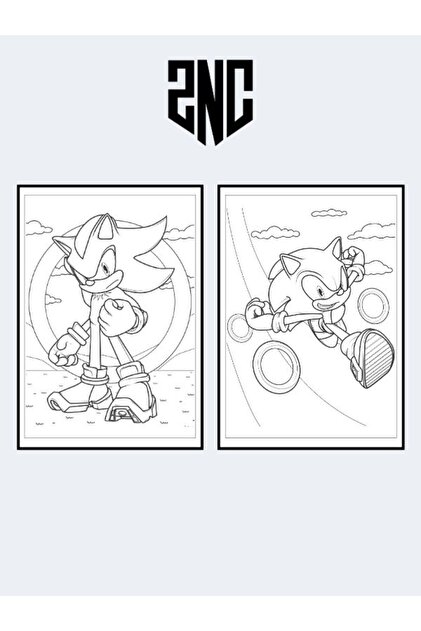 sonic rings coloring pages