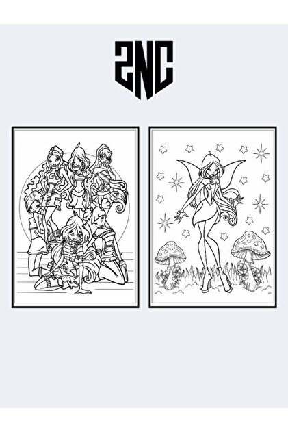 winx coloring book