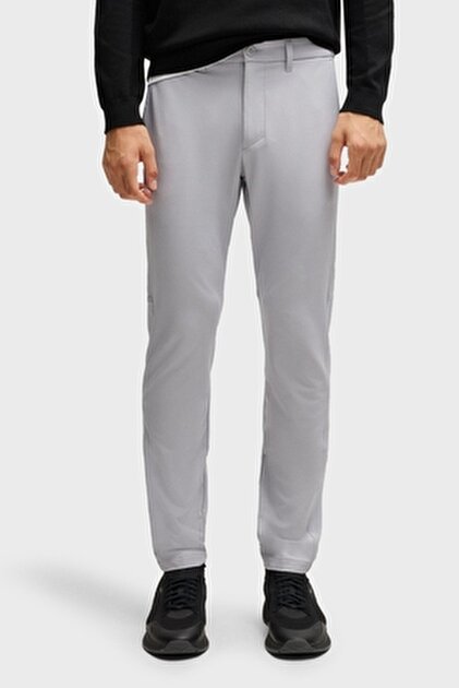 BOSS Erkek Slim Fit Çabuk Kuruyan Su Tutmayan Dar Paça Lacivert ...