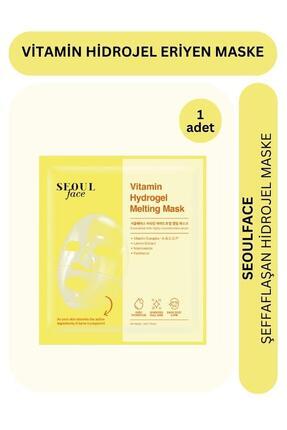 Dermal Vitamin Hydrojel Şeffaflaşan Kore Yüz Maskesi Nemlendirici ...