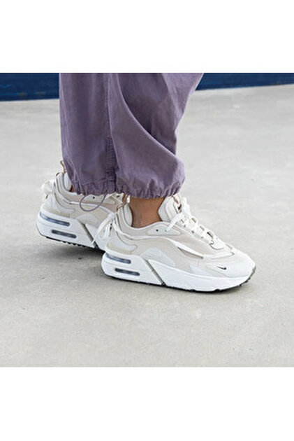 Nike Air Max ''Furyosa'' yüksek hava tabanlı Kadın beyaz Spor Ayakkabı ...