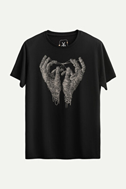 KAFT Unisex Regular Fit Tasarım T-Shirt - Mano Unus - Fiyatı, Yorumları