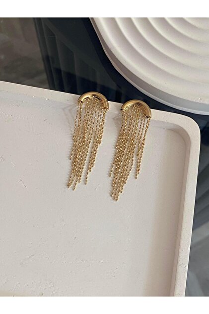 NO7 TOP ZİNCİRLİ TASARIM KÜPE - Fiyatı, Yorumları