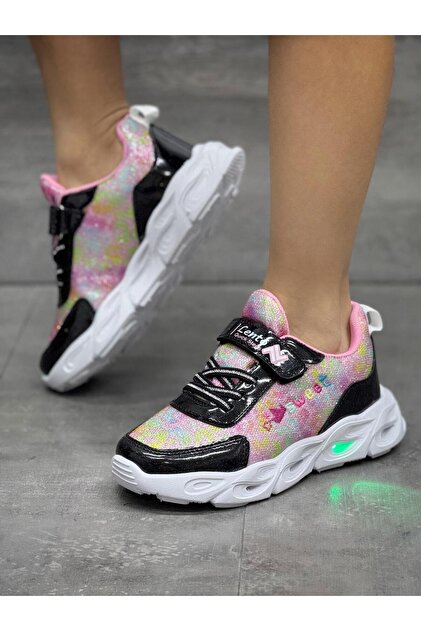 brosco Çocuk Unisex Ortopedik Snakers Işılklı(Lambalı)Spor Ayakkabı ...