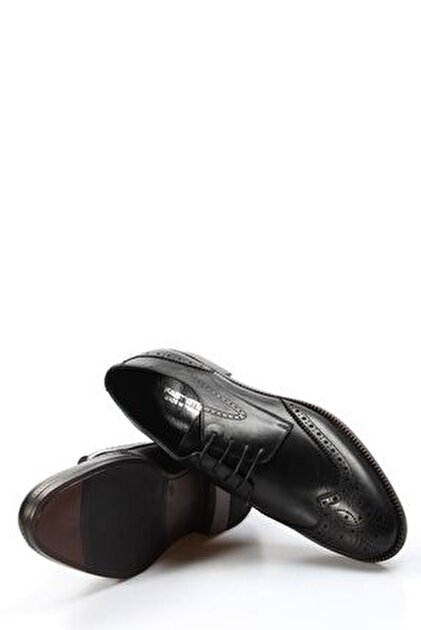 Ayakkabıhane Leathery Sole Inside and Outside Genuine Leather Black Men ...