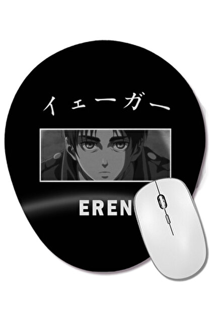 BASKI DÜNYASI Attack on Titan Eren Yeager Shadow Design Bilek Destekli ...