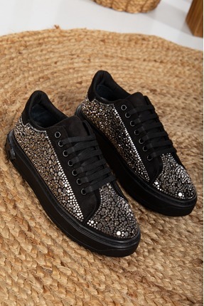 ROSA SHOES Kadın Spor Taşlı Ayakkabı Tam Kalıp ROSA SHOES - Fiyatı ...