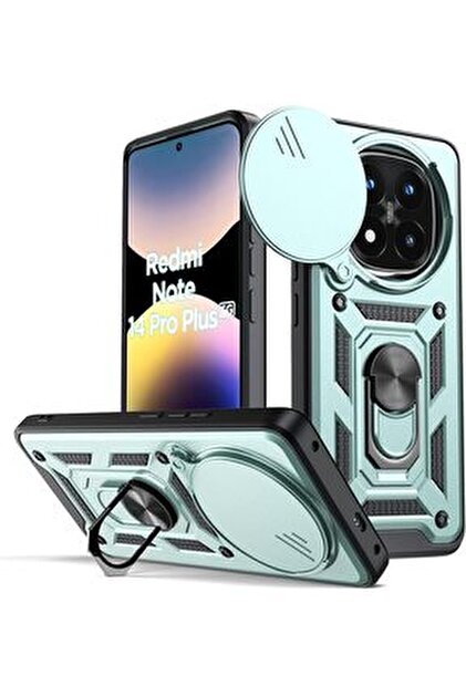 Rivor Xiaomi Redmi Note 14 Pro Plus+ 5G Kılıf Kamera Sürgülü Standlı ...